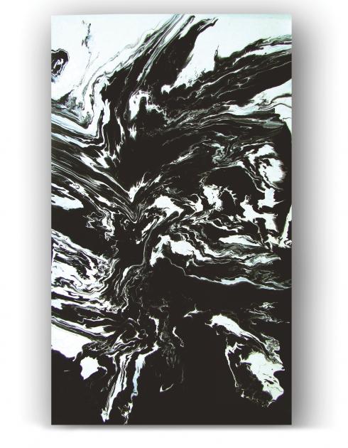 SLUDGE painting 2 - ZWYRD - Celeste Prize 2016 - Artwork Celeste Network